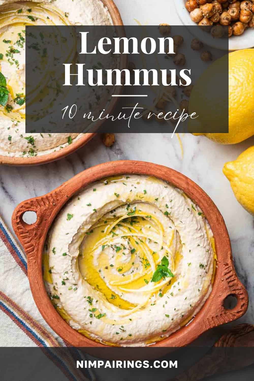 Lemon Hummus | Nim Pairings