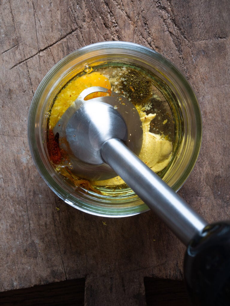 5 Minute Homemade Lemon Chili Mayo | Nim Pairings