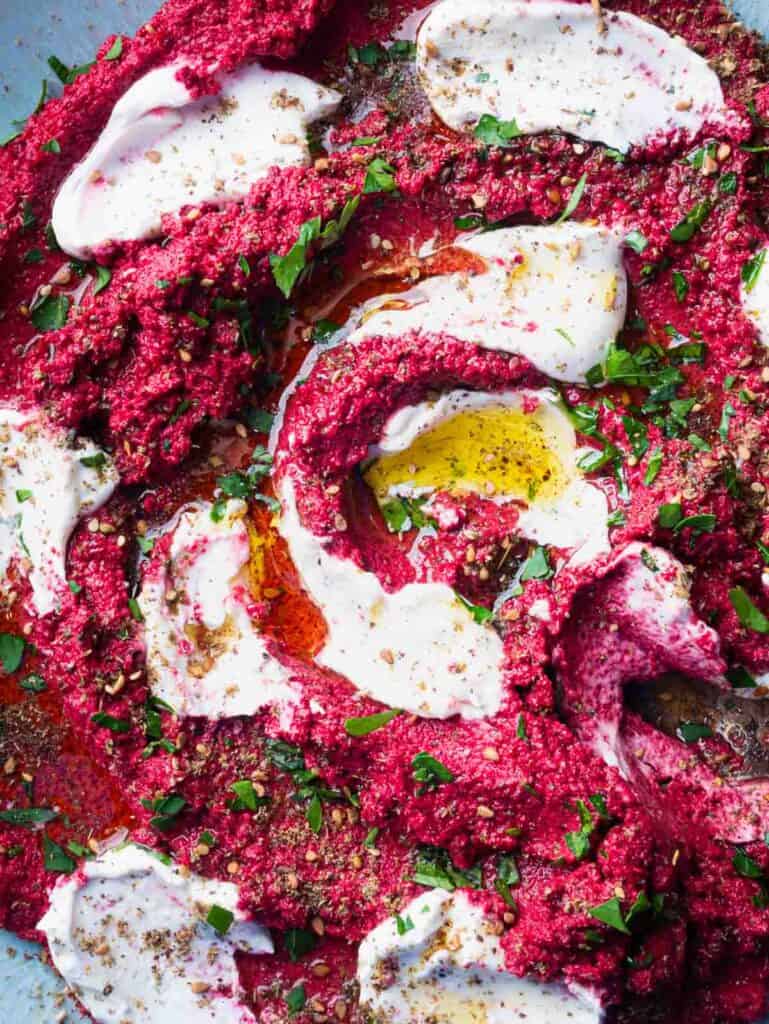 Mediterranean Beet Dip With Greek Yogurt (or Labneh) | Nim Pairings