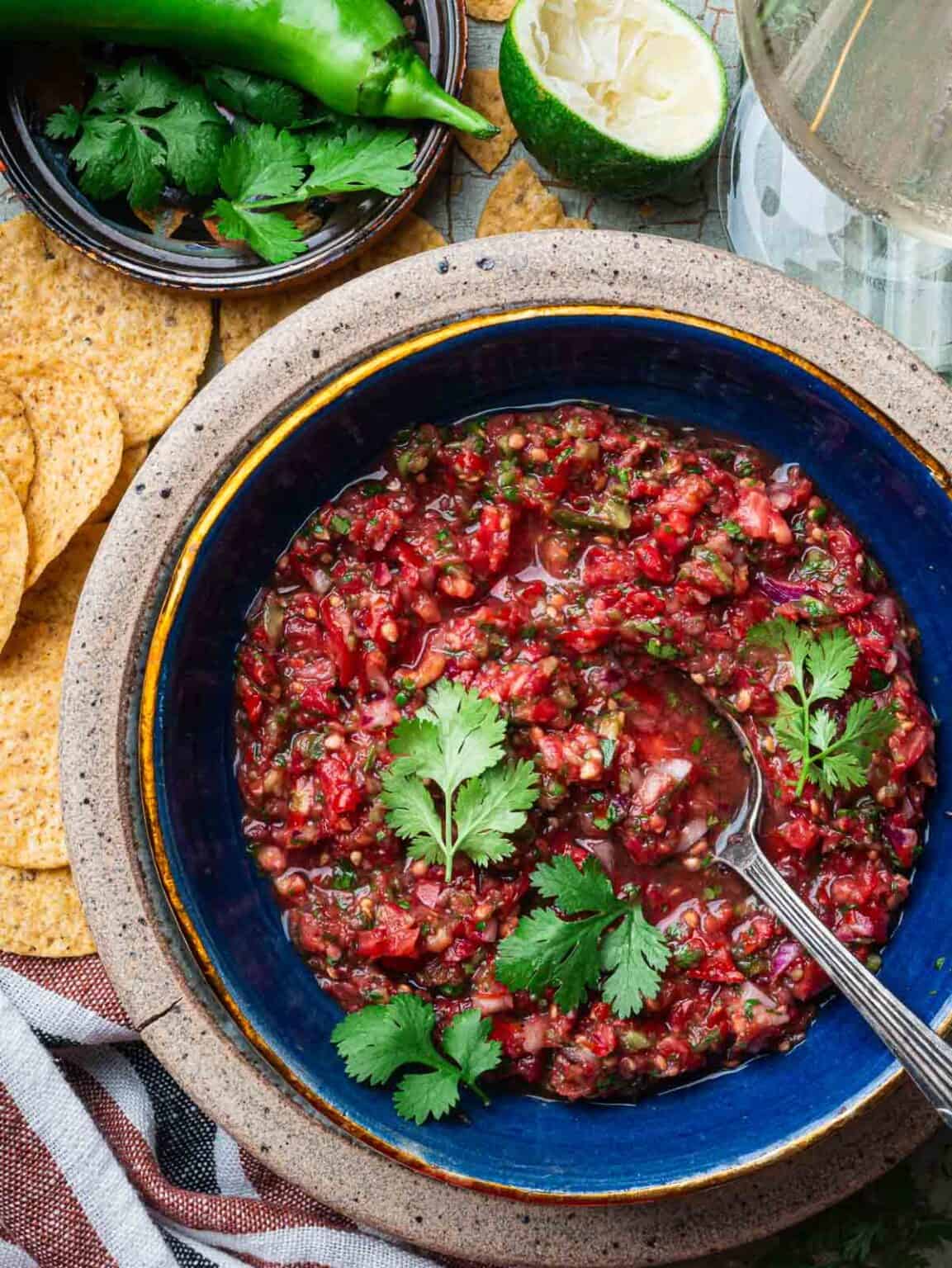Salsa Fresca (Mexican Fresh Tomato Salsa) | Nim Pairings