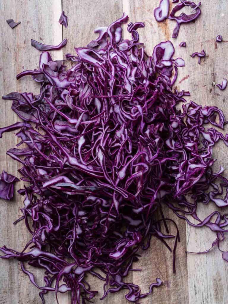 Red Cabbage Slaw | Nim Pairings